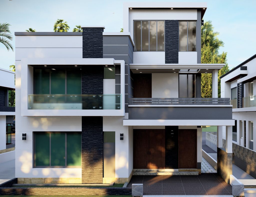Modern Residential Architect in Rawalpindi – A 35x60 Contemporary Home ...